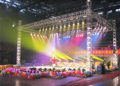 China Instalación fácil de aluminio cuadrada impermeable de la conexión de perno del braguero de la etapa en venta