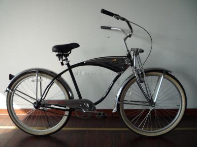 26" Spring Suspension Fork Beach Cruiser Bike Vintage City Bicycle with CE