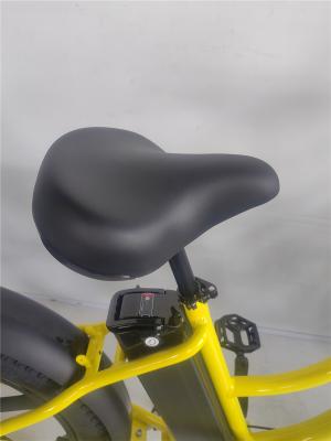 중국 26인치 패트 4.0 타이어 48V 750W 45KM/H 21AH 전기 해변 크루저 자전거 LCD 디스플레이 판매용