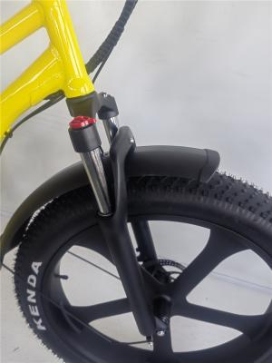 중국 26인치 패트 4.0 타이어 48V 750W 45KM/H 21AH 전기 해변 크루저 자전거 LCD 디스플레이 판매용