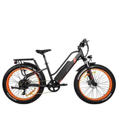 Chine 26 pouces 1000W 48V 17AH batterie au lithium 7 vitesses vélo de montagne électrique pour hommes adultes à vendre