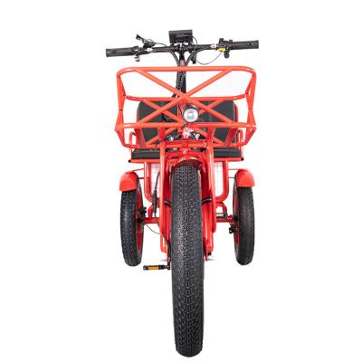 중국 50-70km 운전 마일리그 48V 1000W 50KM/H 3륜 전기 삼륜자전거 승객 및 화물 판매용