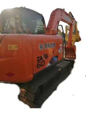 Cina Seconda mano utilizzata idraulica di tonnellata 60-5 di Backhoe 6 dell'escavatore di Hitachi in vendita