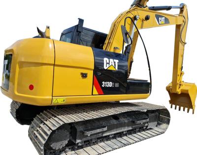 Cina 313D Escavatori CAT usati con forza di scavo di secchi da 82kN e potenza di 67000W in vendita