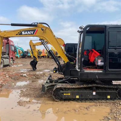 Cina 60C-9 Sany Used Excavator con 500 ore Velocità di viaggio 2,25 - 4,22 km/h Affidabilità in vendita