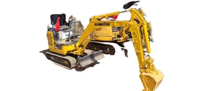 中国 水冷蔵 KOMATSU PC18 クローラー 掘削機 強力なエンジン 掘削高度 販売のため