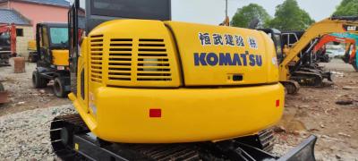 中国 7トン 4.5Km/h コマツー70-8掘削機 0.32m3のバケツ容量と 30.2Kpaの地面特異電圧 販売のため