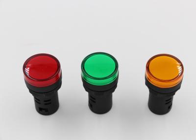 China O mini interruptor de tecla iluminado, verde 220V amarelo vermelho conduziu a lâmpada indicadora à venda