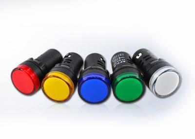 China 22mm iluminou mini luzes indicadoras conduzidas, lâmpadas indicadoras da montagem industrial do painel à venda