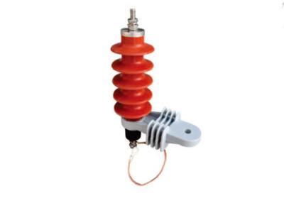 China Alojamento do polímero do prendedor do impulso de relâmpago de ZnO do óxido de metal com Disconnector à venda