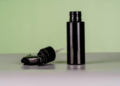 China 60ML Travel Kit Bottle, Black Portable Plastic Multipurpose Cosmetic Toiletries Travel Refillable Sprayer Bottles for sale