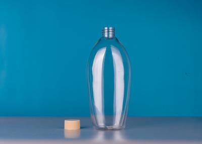 China Empty Clear Square Plastic Bottles For Beverages for sale