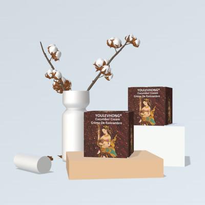 Chine Crème de concombre apaisante hydrate et rafraîchit le visage Crème pour le visage végétalien sans cruauté à vendre