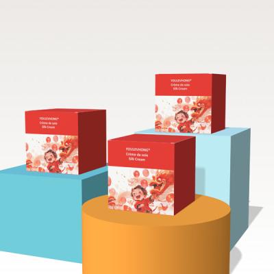 Chine Crème hydratante à base de soie hydratante avec extrait de soie pour nourrir la peau à vendre