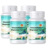 Quality 60 Servings Magnesium Taurate Capsules for Heart and Muscle Function Made in Organic for sale