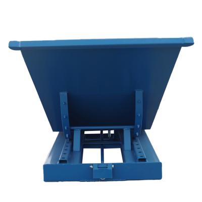 China Industrial Steel Trash Hopper For Forklift Platforms Ladders for sale