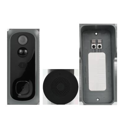 중국 야간 시력과 6700mAh 스마트 비디오 초인종 벨소리 1080p 비디오 초인종 2 판매용