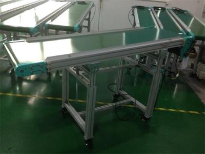 Κίνα Το βιομηχανικό PVC έκλινε οριζόντια το μεταφορέα ζωνών Cleated με τη δύναμη μηχανών ροδών 90W προς πώληση