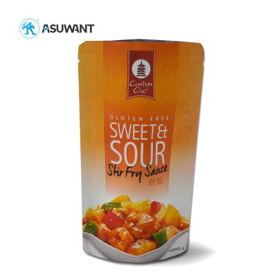 Cina Biscotti in serie che imballano la minestra su ordinazione Logo Printed Food Packaging di tocco morbido in vendita