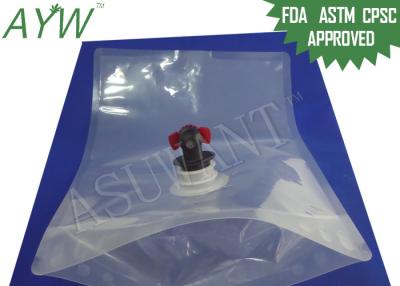 Cina Gas di plastica trasparente Resistnat delle borse di stoccaggio dell'alimento di vuoto con il dispositivo di evacuazione in vendita