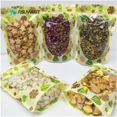 Cina La rotocalcografia MOPP traslucido CMYK sta sulle borse della chiusura lampo in vendita