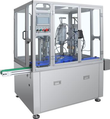 China Automatic Water Based Fire Extinguisher Shaving Foam Shaving Gel Nasal Spray Bag On Valve Aerosol filling machine for sale