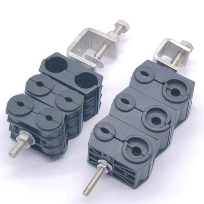Chine KXK-2201- Double trou double câble de pinceau pour câble d'alimentation en acier inoxydable à la tour de cellule à vendre