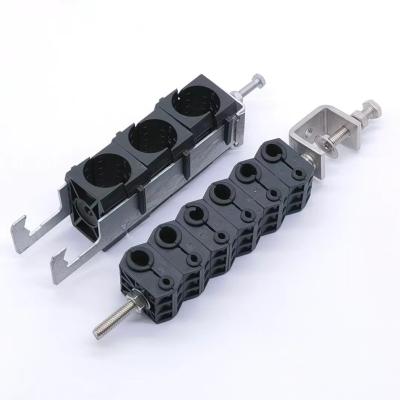 Chine KXK-2201- Double trou double câble de pinceau pour câble d'alimentation en acier inoxydable à la tour de cellule à vendre