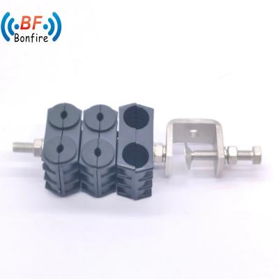 China OEM/ODM ADSS Hook Wedge Optical Drop Cable Clamp Tension Clamp Suspension Hanging Device for sale