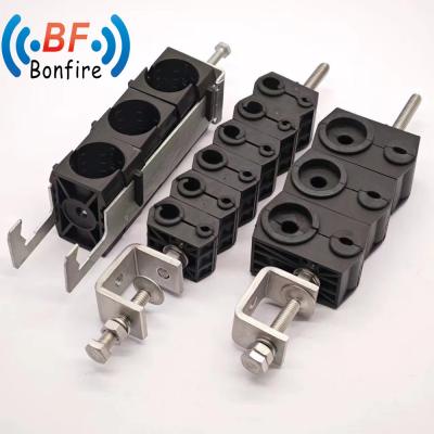Chine Clampe à fibre optique de puissance maxdao 5-7 mm 19-25 mm Clampe à alimentation par câble à trois voies pour commande d'essai à vendre