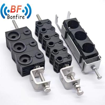 Chine Clampe à fibre optique de puissance maxdao 5-7 mm 19-25 mm Clampe à alimentation par câble à trois voies pour commande d'essai à vendre