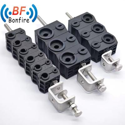 Chine Clampe à fibre optique de puissance maxdao 5-7 mm 19-25 mm Clampe à alimentation par câble à trois voies pour commande d'essai à vendre