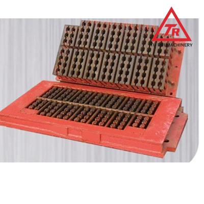 China High Volume Interlocking Block Moulds OEM Finished Cement Brick Mould for sale