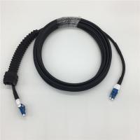 Quality Duplex LC 5.0mm Flexible 360 Degree NSN Boot Outdoor Fiber Optic Cable for sale