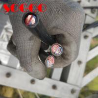 Quality 600V 2586 RRU Power Cable D Type 2x10AWG / 2x6mm² Shield For Outdoor for sale