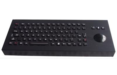 中国 IP65 産業軍隊は黒いチタニウムが付いている USB のキーボードを照らしました 販売のため