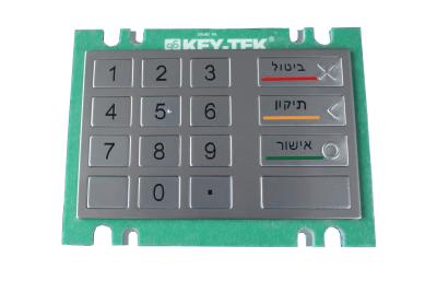 Cina IP65 impermeabilizzano la tastiera numerica del metallo arabo in vendita