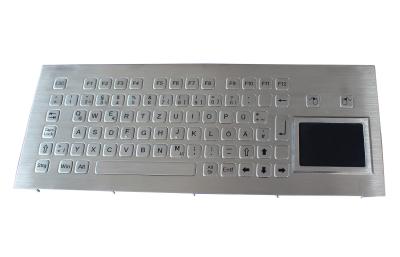 Cina Miniera di carbone di industriale dell'acciaio inossidabile della prova del vandalo della tastiera IP65 con il touchpad reso resistente e le chiavi funzionali in vendita