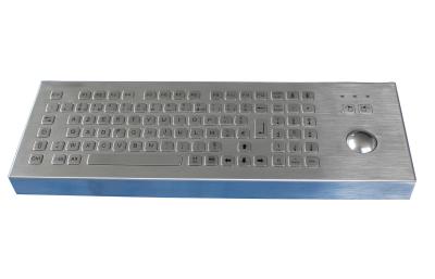 Cina tastiera industriale del pc del metallo impermeabile con la sfera rotante meccanica in vendita