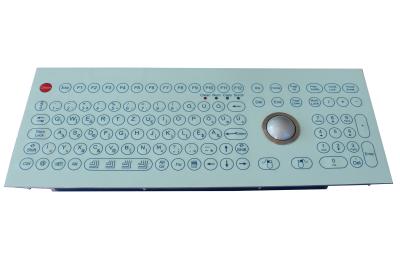 Китай IP65 с клавиатурой мембраны оптически trackball промышленной с ключом FN продается