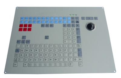 Китай 127 ключей при установленная панель клавиатуры мембраны trackball промышленная продается