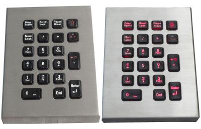 Cina Tastiere industriali & militari/tastiera della prova dinamica del vandalo IP65 con il touchpad, montaggio da tavolino in vendita