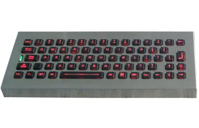Cina Tastiere industriali del pc della prova dinamica del vandalo IP65, opzione militare di applicazione della soluzione da tavolino del montaggio in vendita