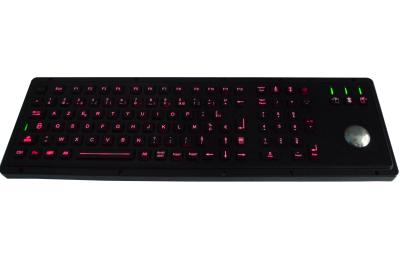 中国 IP65 はトラックボールと統合された USB のキーボードのバックライトを照らしました 販売のため