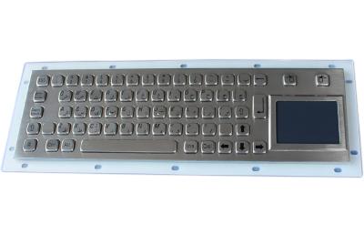 Cina tastiera lunga del metallo del chiosco del touchpad del colpo con il montaggio di pannello in vendita