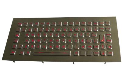 中国 87 のキーの機能キーのバックライトの海洋のキーボードの密集したフォーマット 販売のため