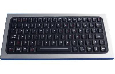 Cina Le 83 chiavi stimate dinamiche IP68 hanno reso resistente la tastiera militare industriale della gomma di silicone, montaggio da tavolino. in vendita