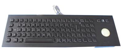 中国 破壊者の証拠のカメレオンのトラックボールは黒の USB のキーボードを照らしました 販売のため
