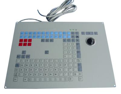 China Llaves mecánicas del teclado 127 del soporte del panel del Trackball con el telclado numérico numérico en venta