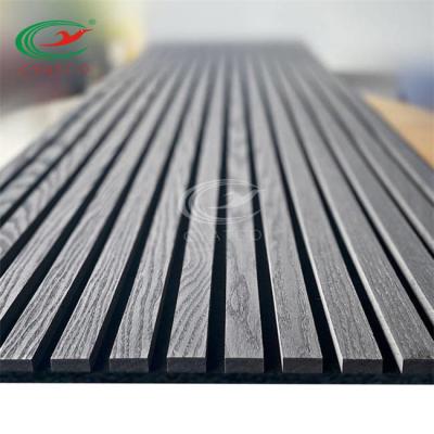 Cina La parete acustica non tossica della stecca di Mildewproof, riscalda il pannello a stecche di legno isolato in vendita